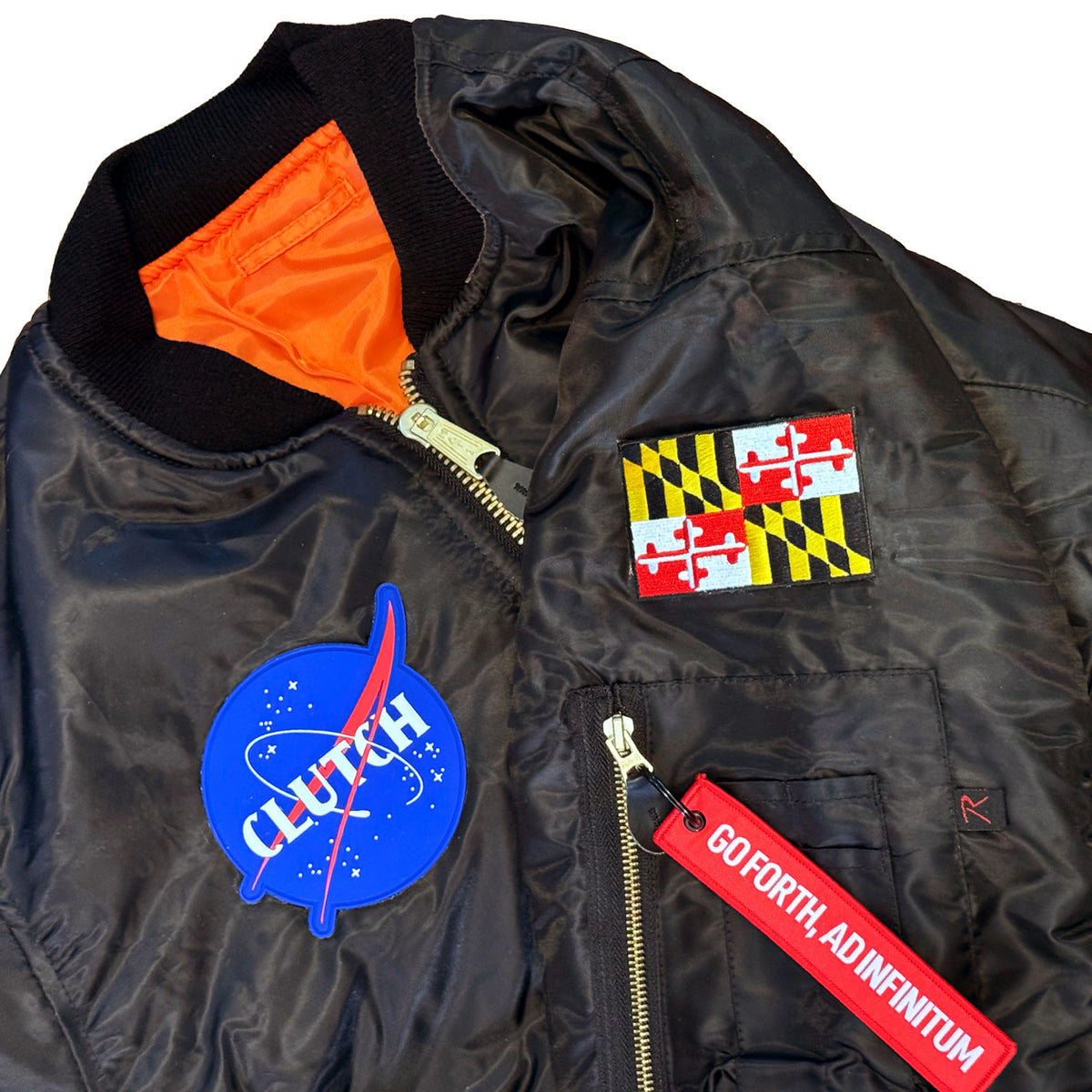 Custom Flight Jacket – Clutch Merch